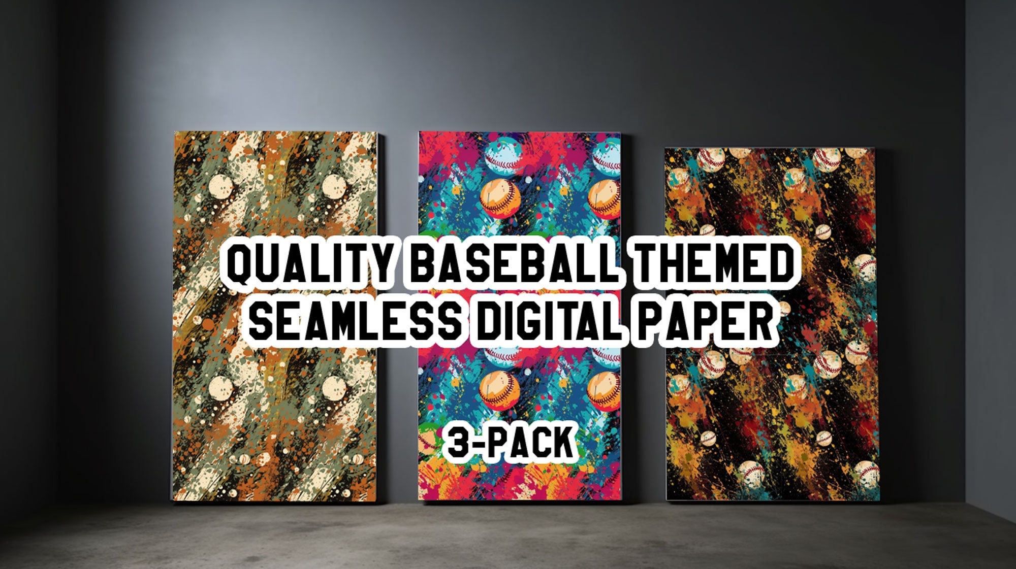 Seamless Baseball Themed Backgrounds for Commercial Use High Resolution ...