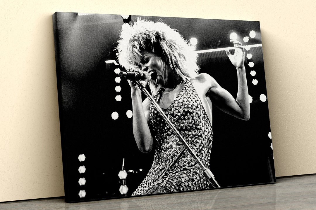 Tina Turner Canvas Poster Tina Turner Wall Decor Tina Turner - Etsy ...