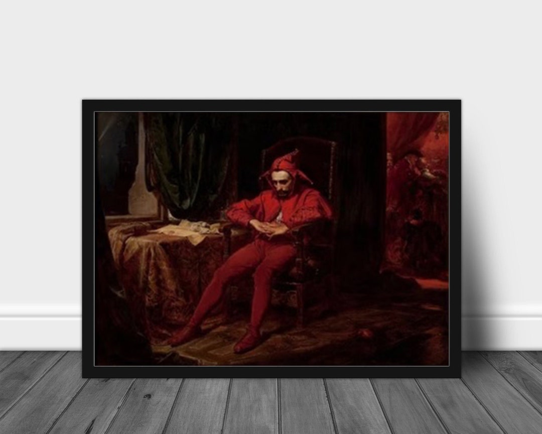 Framed Stanczyk Canvas Print Jan Matejko Stanczyk Famous - Etsy