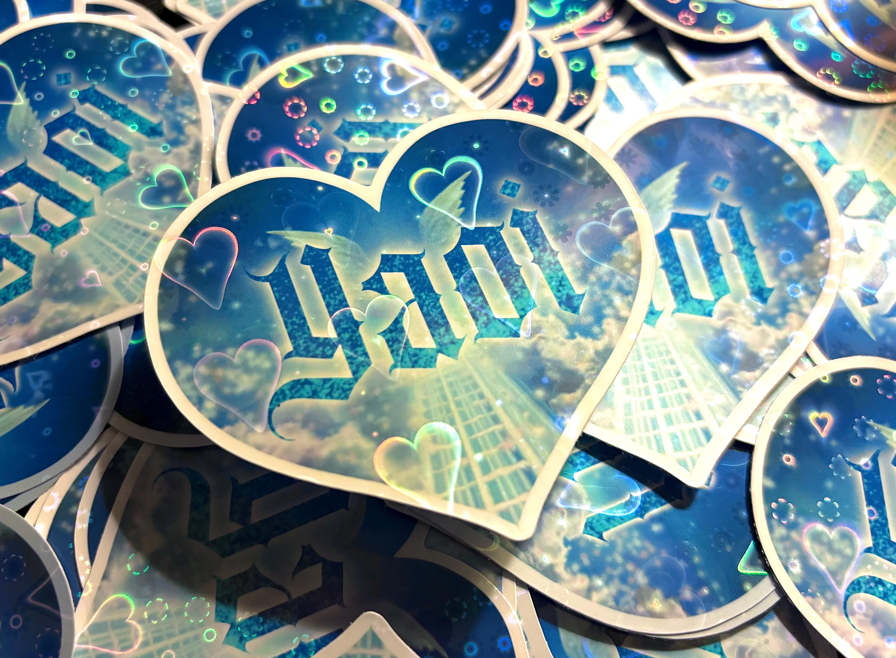 YAOI/YURI Holographic 3” Waterproof Stickers - Etsy