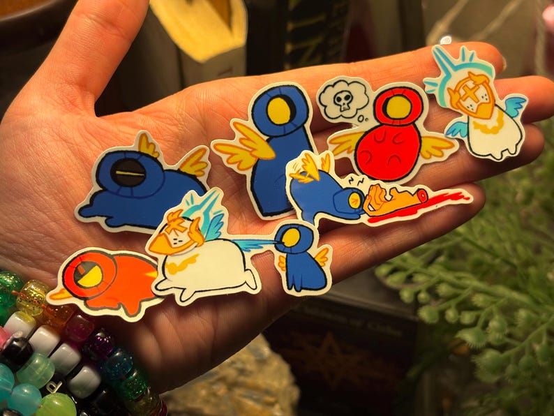 ULTRAKILL Handmade Mini Sticker Set 7 Pcs - Etsy