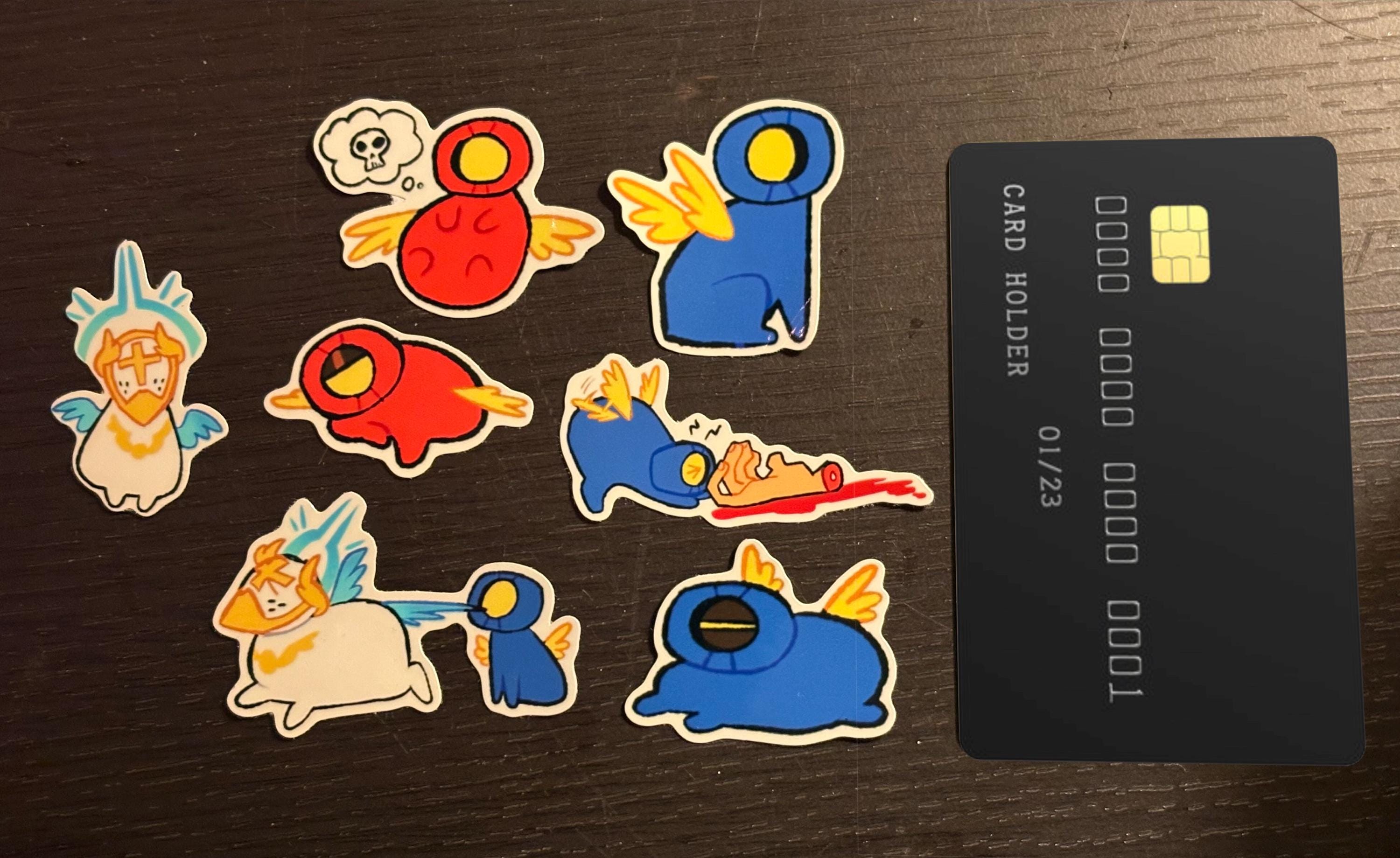 ULTRAKILL Handmade Mini Sticker Set 7 Pcs - Etsy