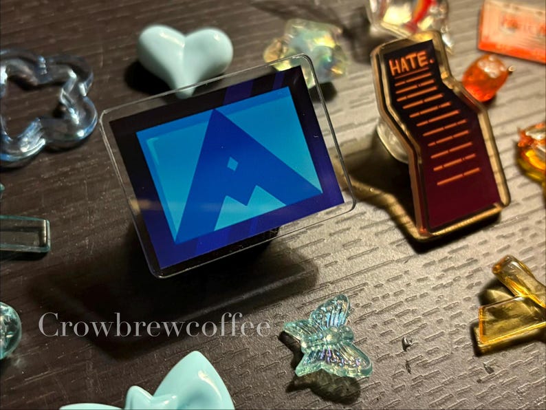 AM Allied Mastercomputer IHNMAIMS 1.5” Acrylic Pin Set (2pcs) - Etsy