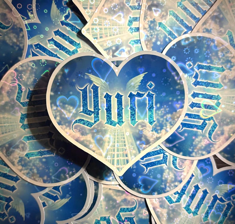 YAOI/YURI Holographic 3” Waterproof Stickers - Etsy