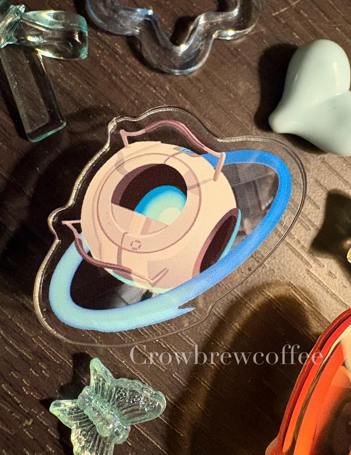 Portal Wheatley + Glados 1.5” Acrylic Pin Set (2pcs) - Read Desc! - Etsy