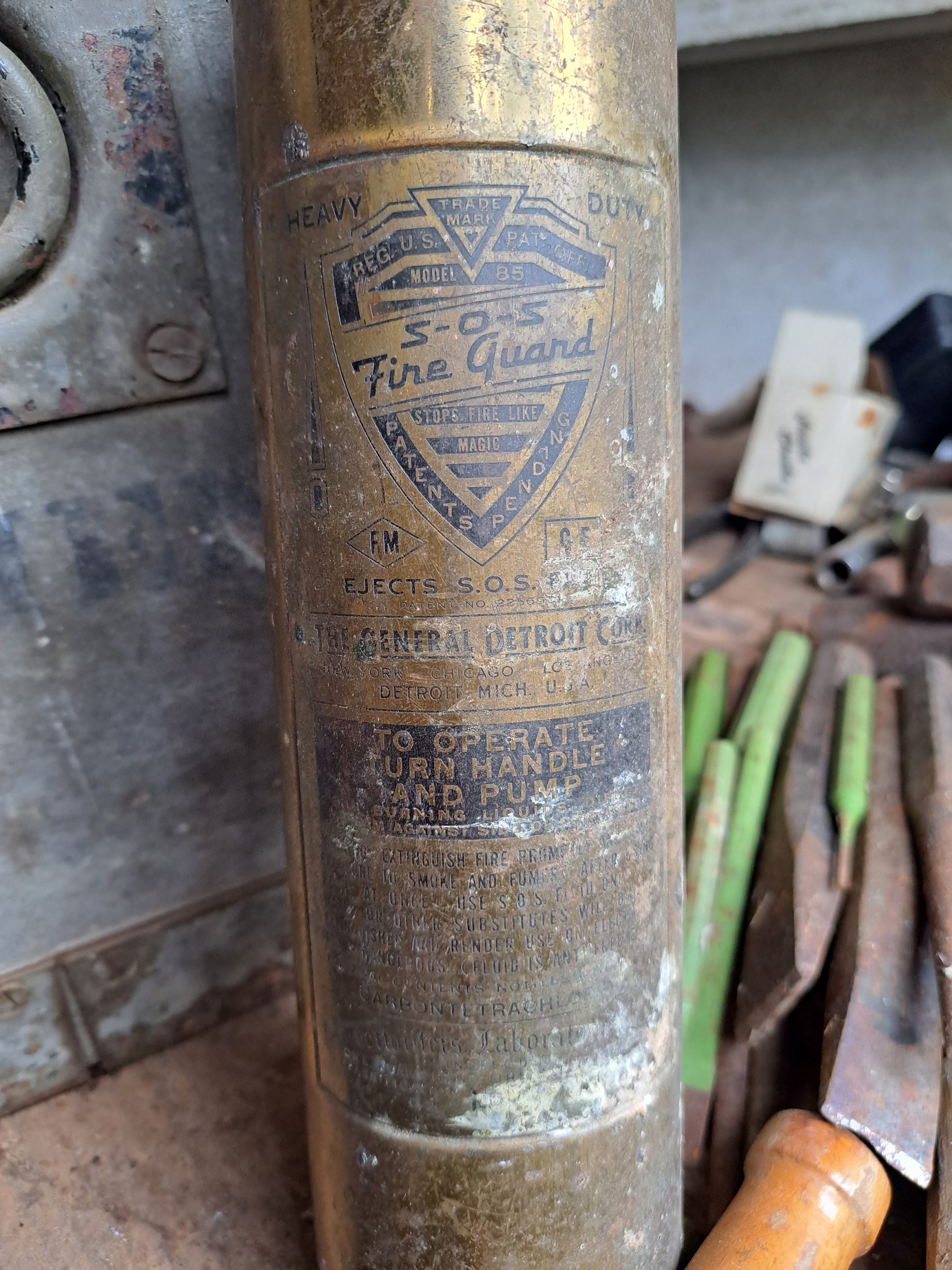 General Quick Aid & S-O-S Fire Guard Extinguishers - Etsy