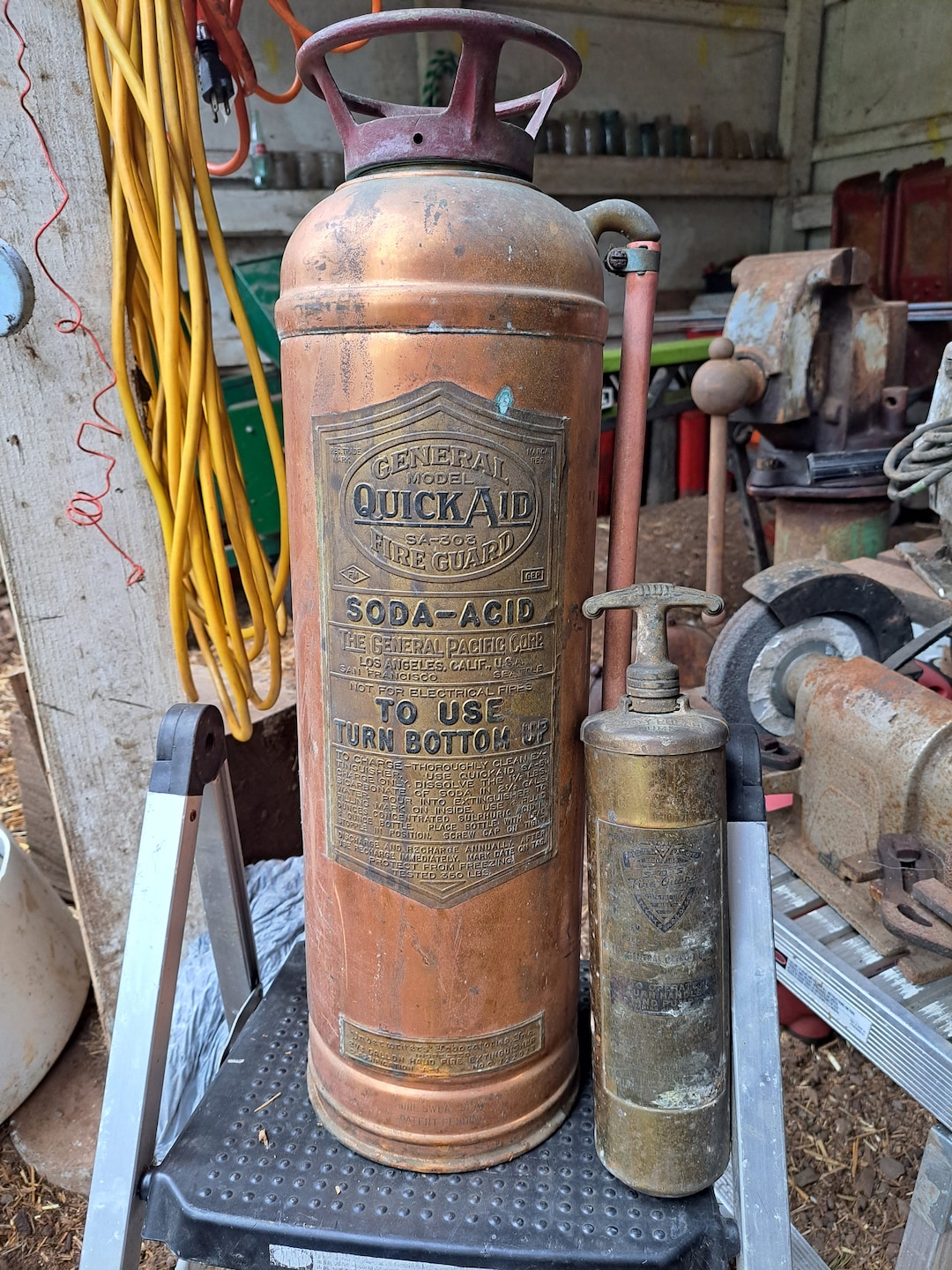 General Quick Aid & S-O-S Fire Guard Extinguishers - Etsy