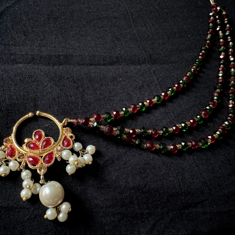 Indian Nose Ring Fancy - Etsy