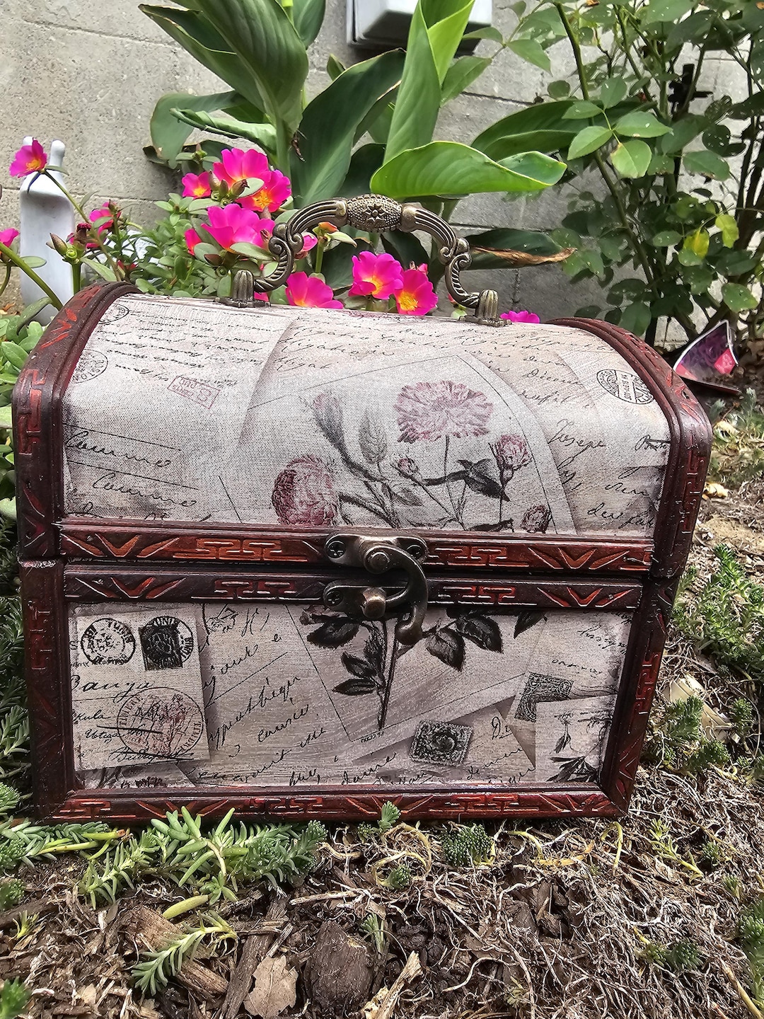 Treasure Box With Undersea-themed Bottom - Etsy