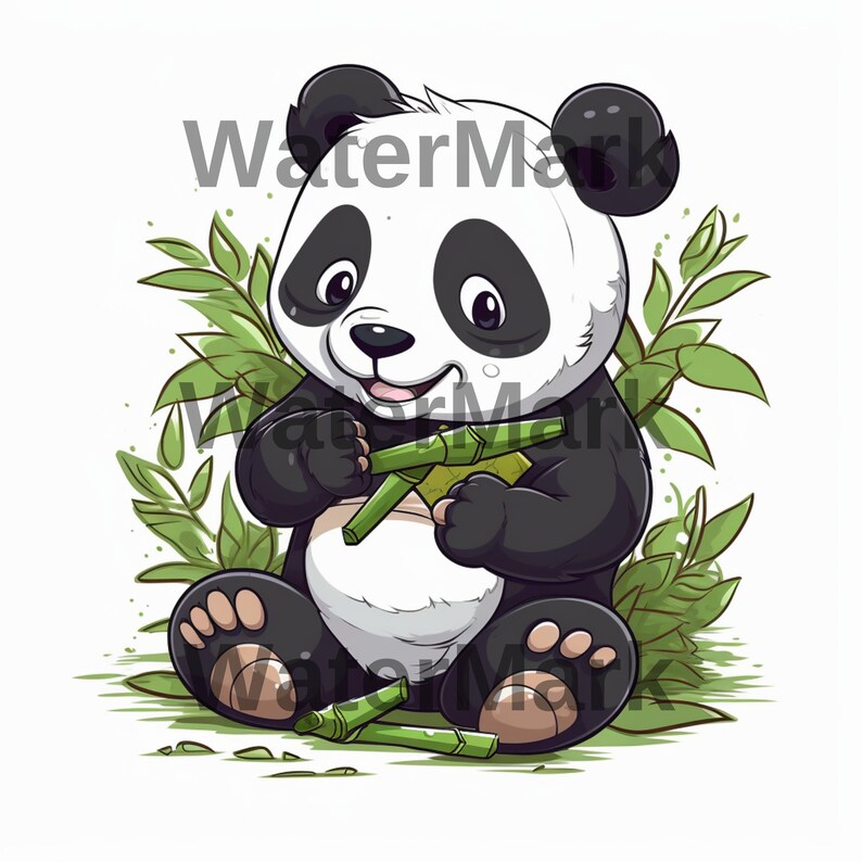 37 Panda PNG, Transparent Panda Clipart, Kids Cartoon Design, Printable ...
