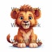 50 + Lion PNG, Transparent Animal Lion Clipart, Kids Cartoon Design ...