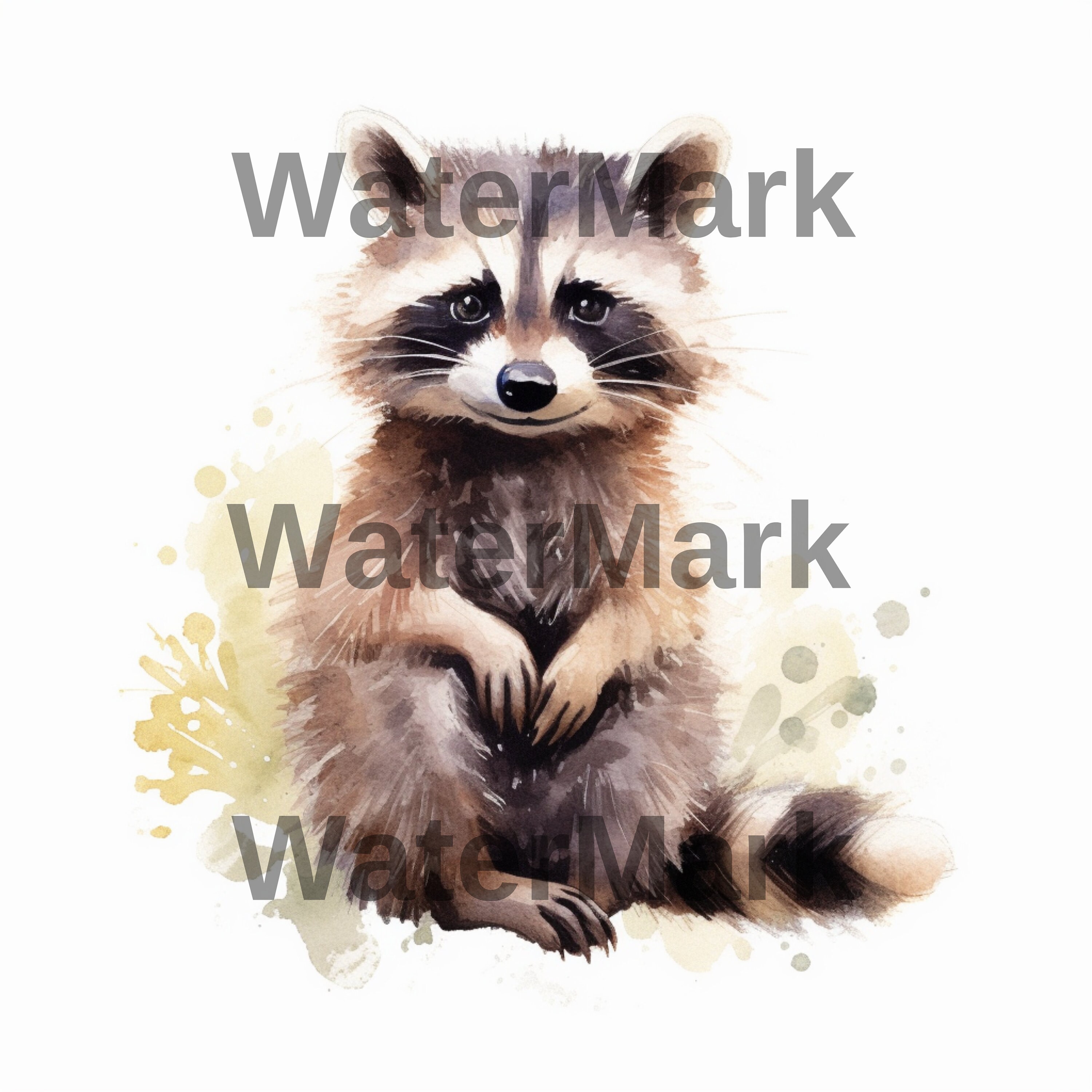 50 Raccoon PNG, Transparent Animal Raccoon Clipart, Kids Cartoon Design ...