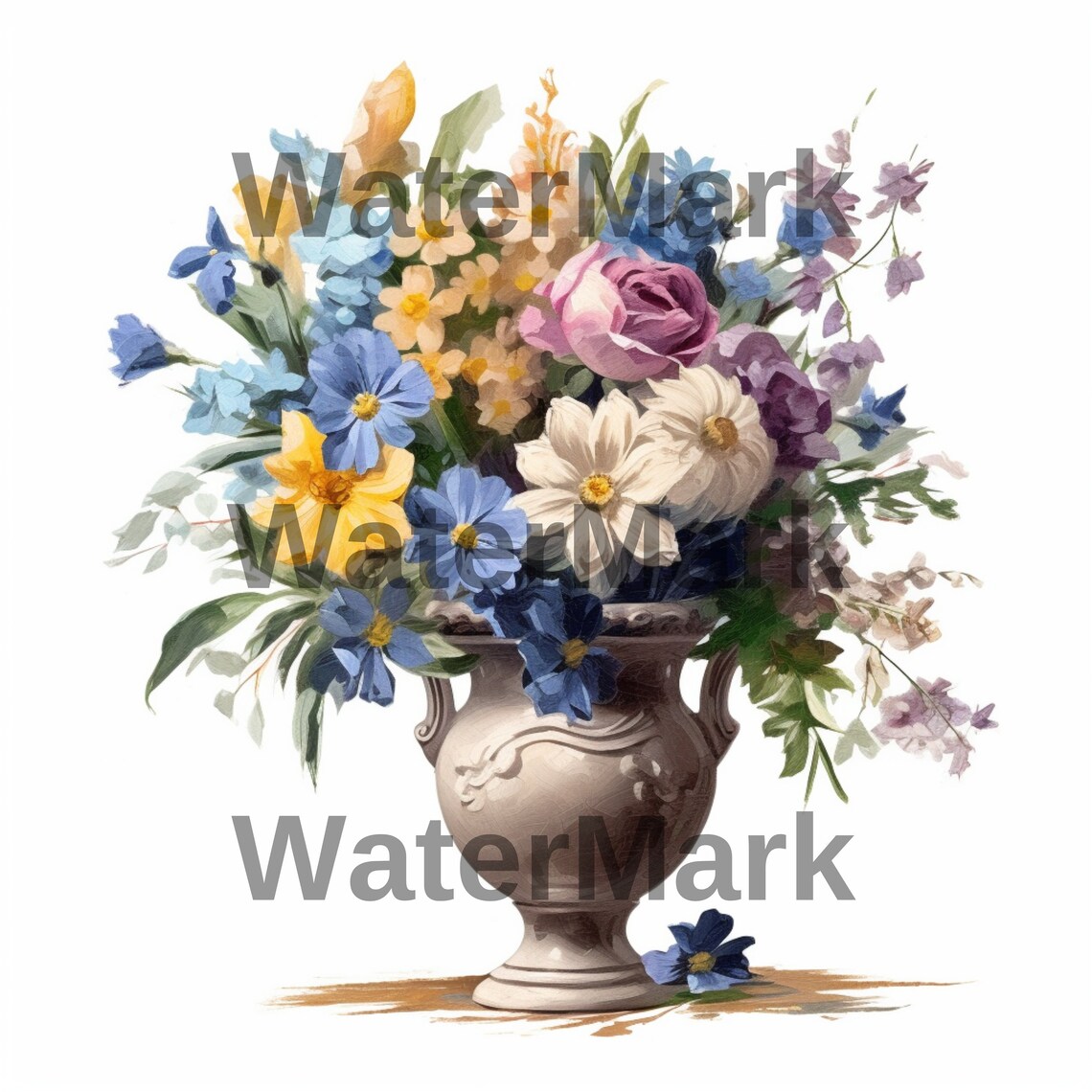 24 Flowers PNG, Transparent Flowers Clipart, Kids Cartoon Design ...