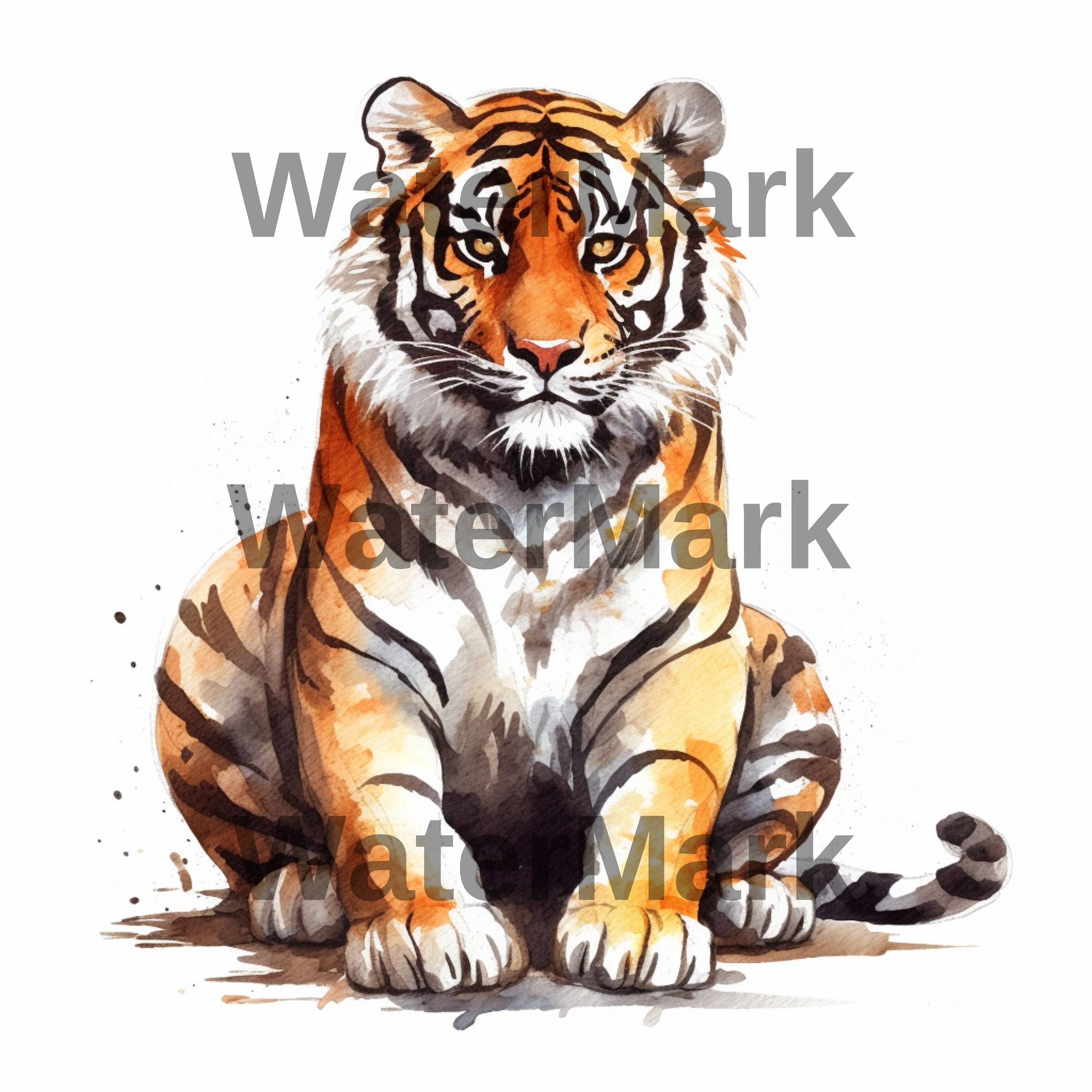 45 + Tiger PNG, Transparent Animal Tiger Clipart, Kids Cartoon Design ...