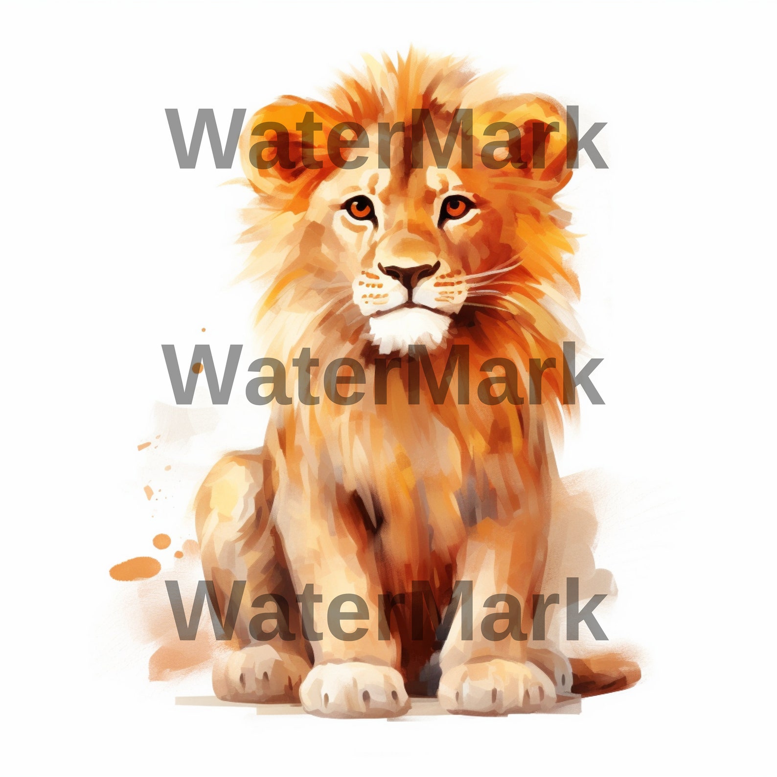 50 + Lion PNG, Transparent Animal Lion Clipart, Kids Cartoon Design ...