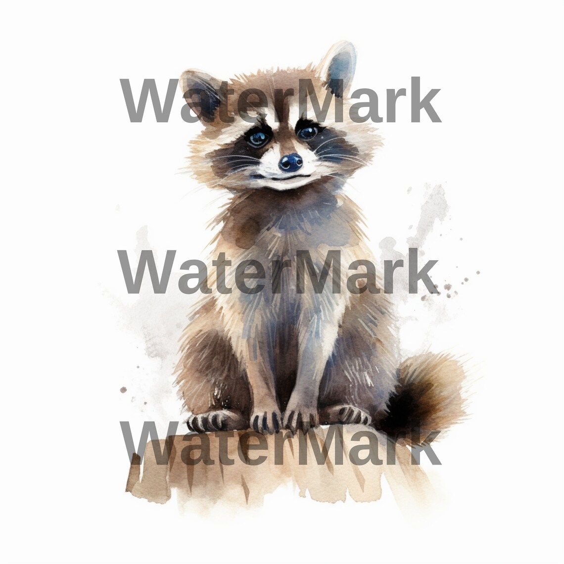 50 Raccoon PNG, Transparent Animal Raccoon Clipart, Kids Cartoon Design ...