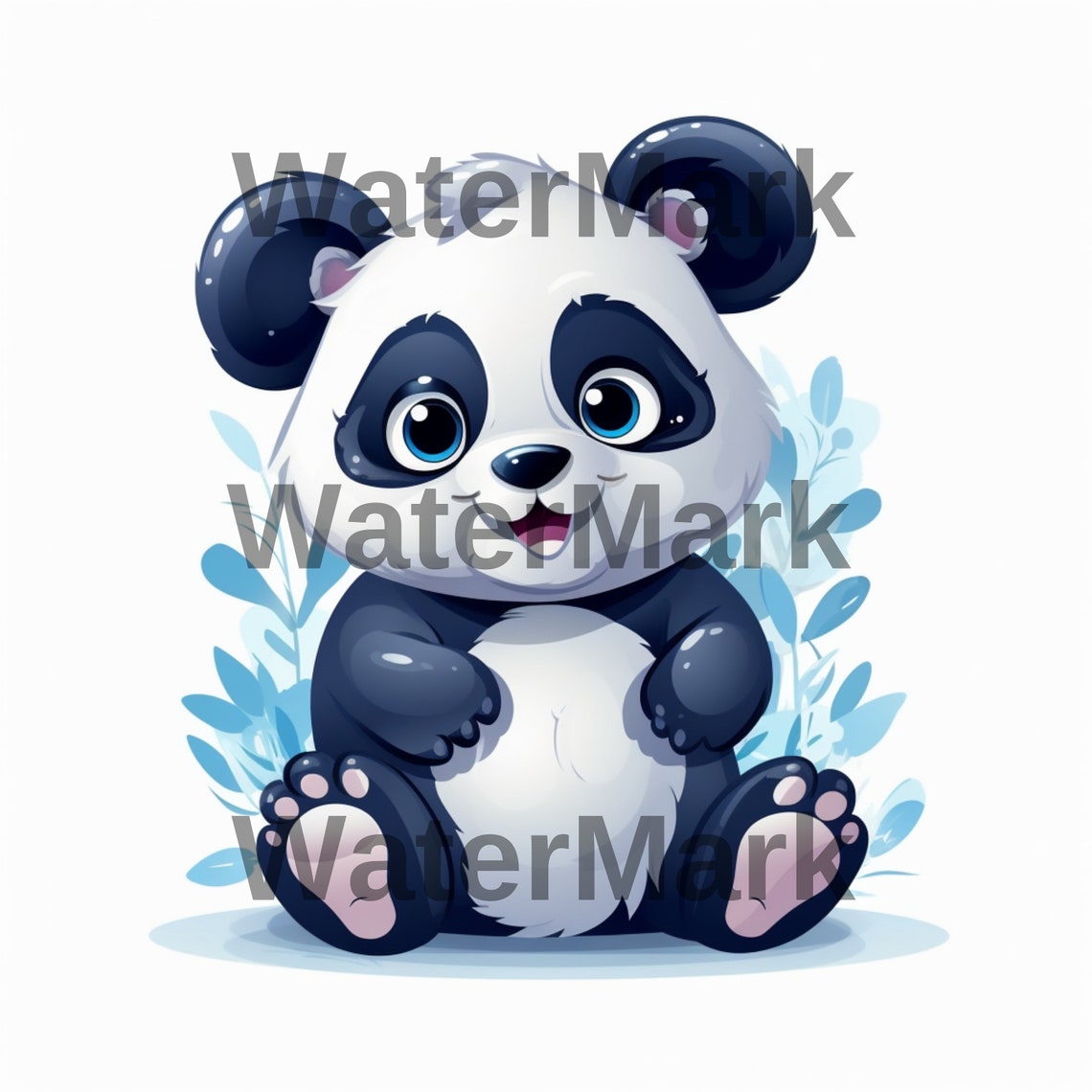 37 Panda PNG, Transparent Panda Clipart, Kids Cartoon Design, Printable ...