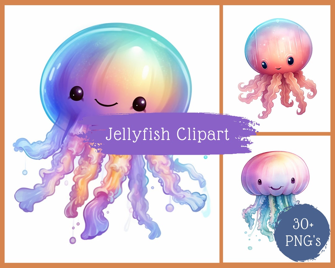 30 + Jellyfish PNG, Transparent Animal Jellyfish Clipart, Kids Cartoon ...