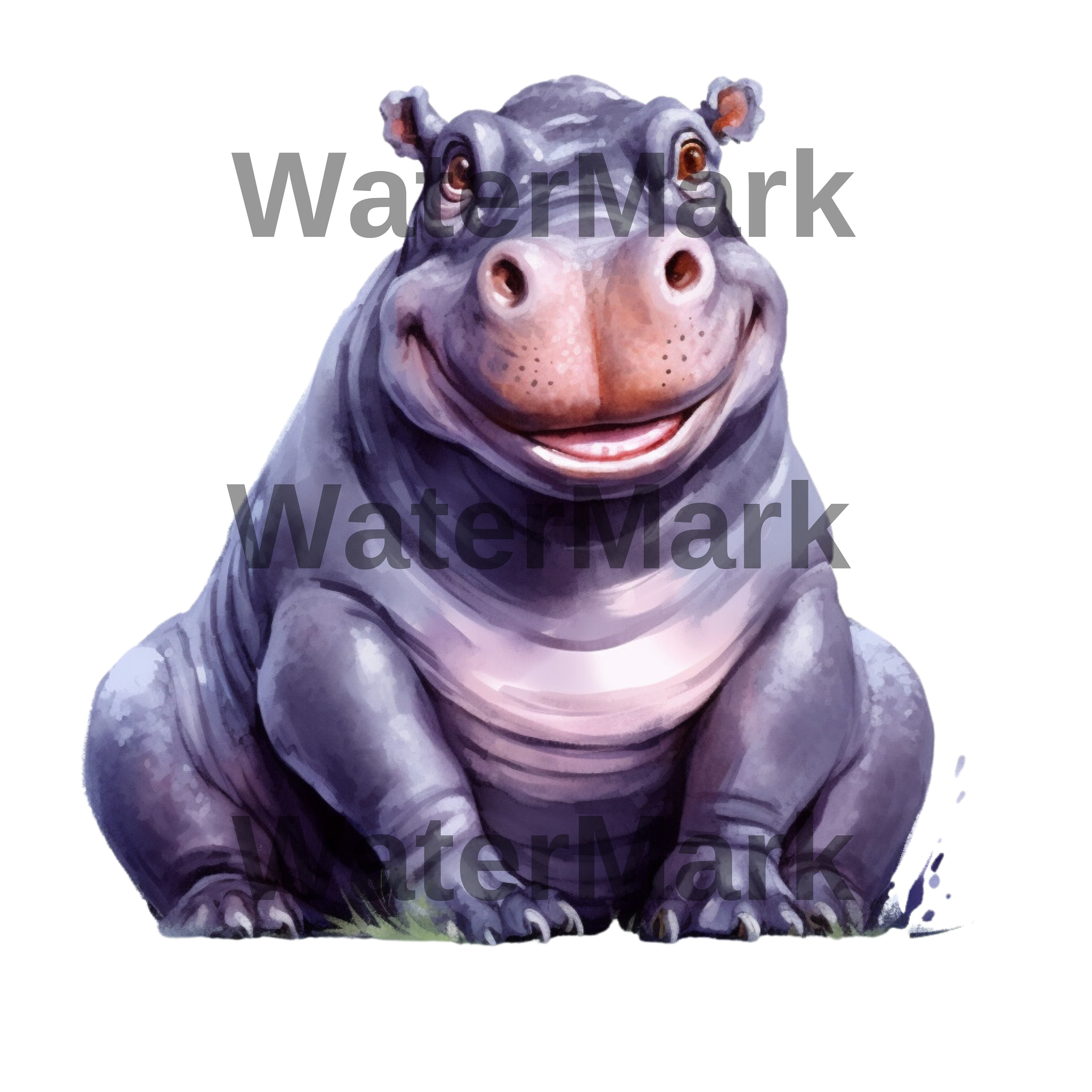 25 + Hippo PNG, Transparent Animal Hippoclipart, Kids Cartoon Design ...