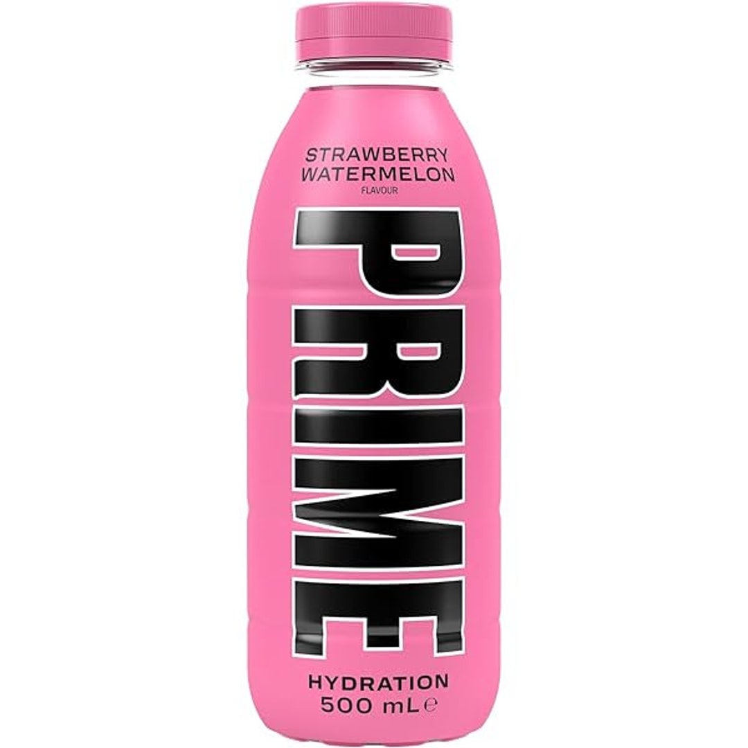 Prime Hydration Sports Drink by Logan Paul & KSI Strawberry Watermelon ...