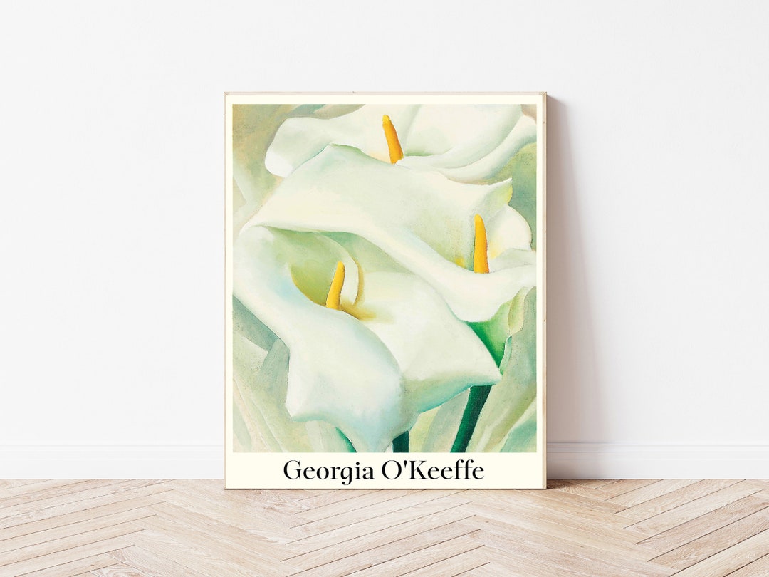 Georgia O'keeffe Wall Art, O'keeffe Flower Prints, O'keeffe Art Print ...