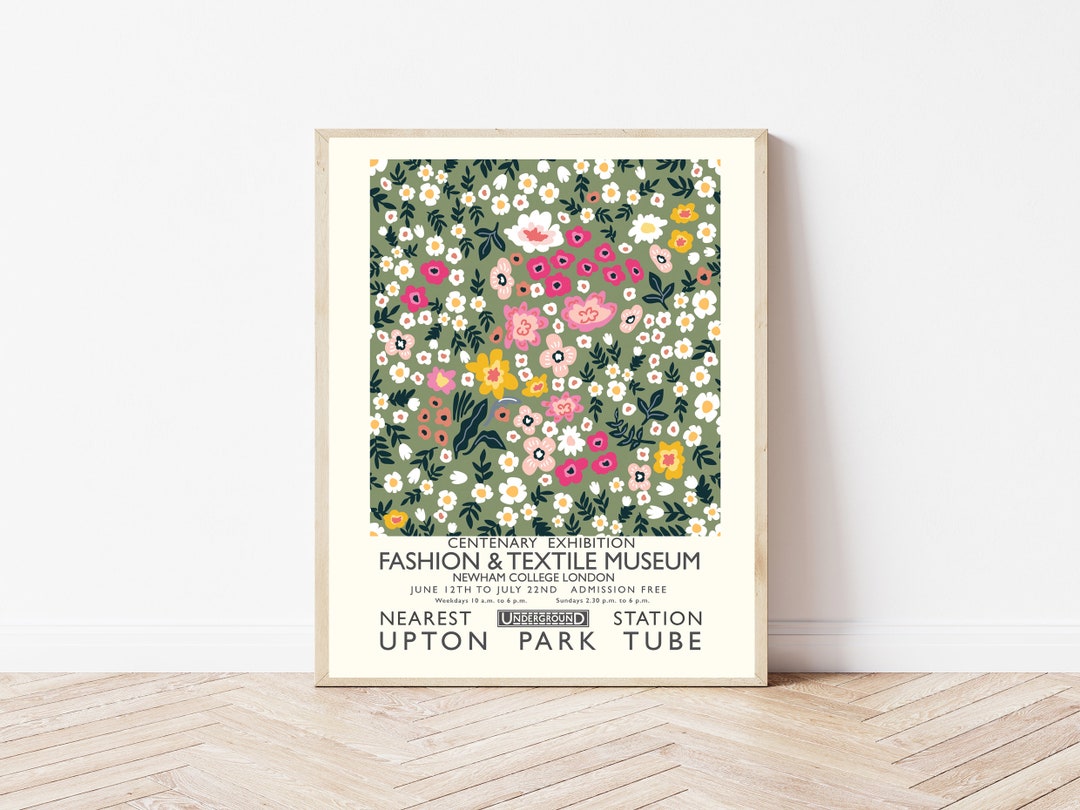 Liberty London Art Print, Botanical Art Print Flower Art Print, Liberty ...