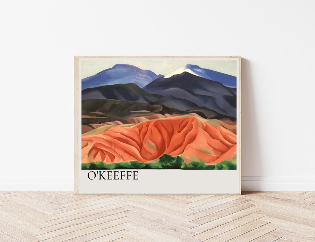 Georgia O'keeffe Wall Art, O'keeffe Prints, O'keeffe Art Print, Georgia ...