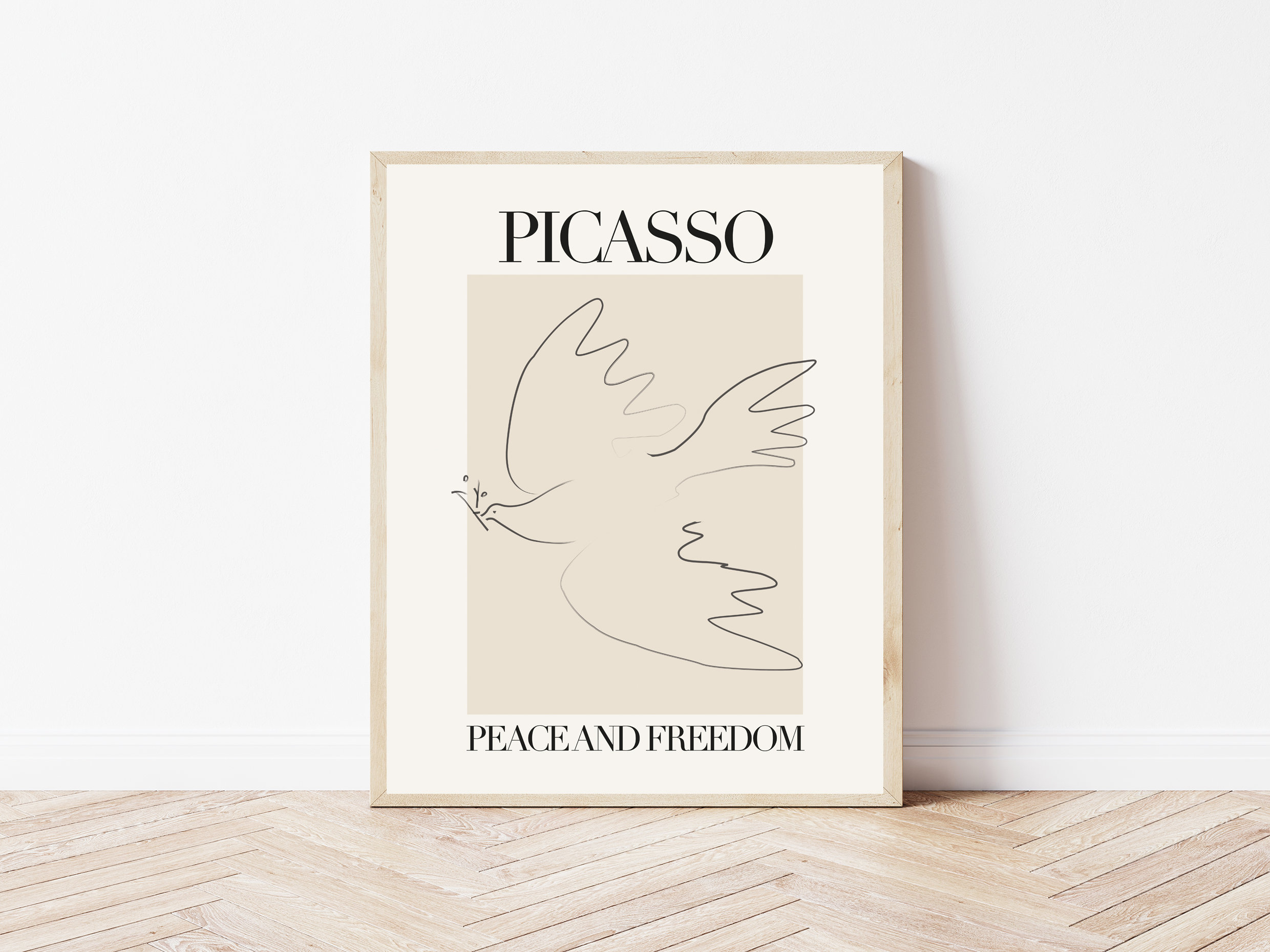 Picasso Peace Dove Art Print, Picasso Poster, Picasso Dove Print, Wall ...