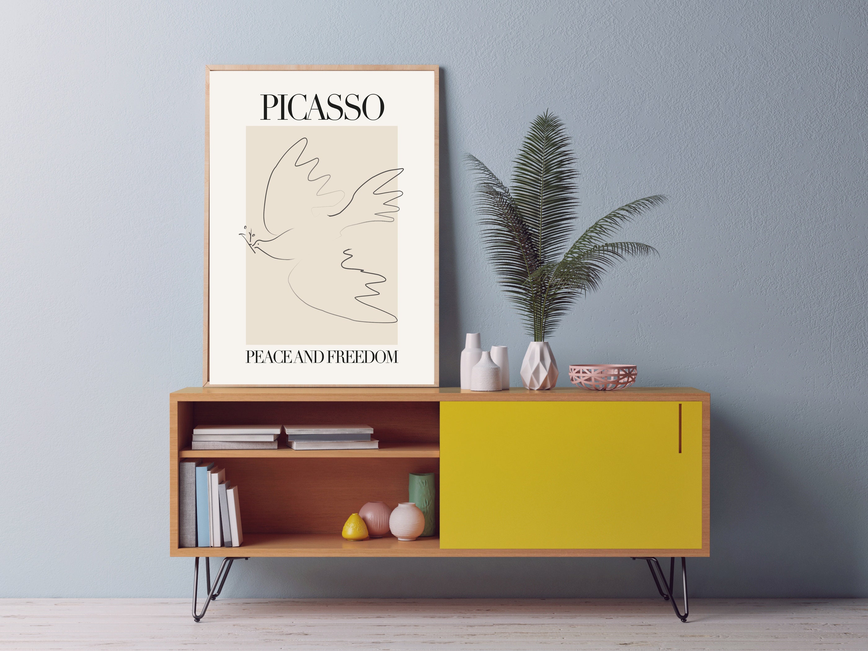 Picasso Peace Dove Art Print, Picasso Poster, Picasso Dove Print, Wall ...