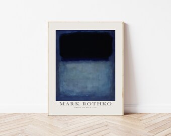 Mark Rothko Purple Art Print, Rothko Poster, Abstract Print, Wall Decor ...