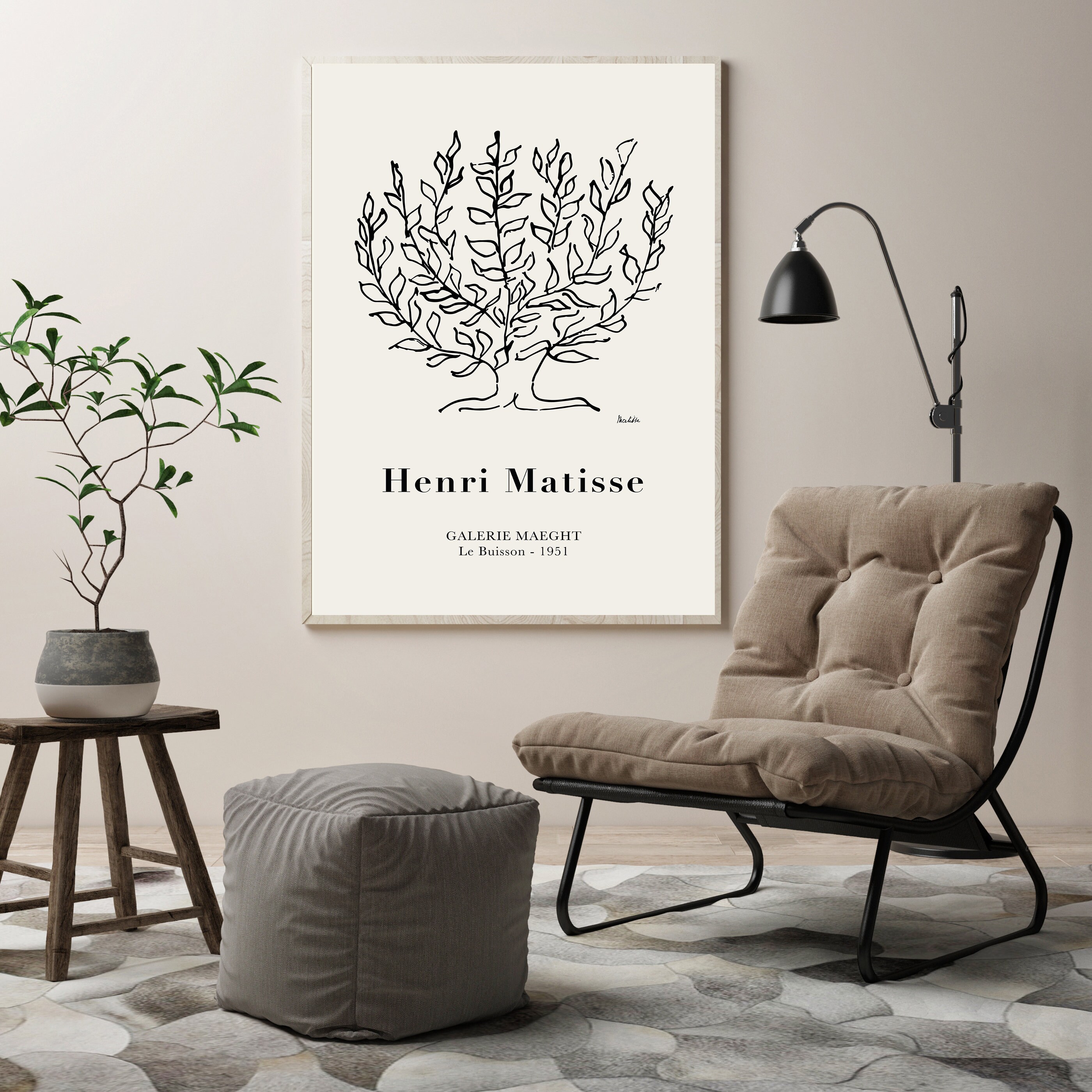 Matisse Tree Art Print, Matisse Poster, Matisse Print, Wall Decor, Wall ...