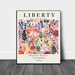 Liberty London Art Print, Botanical Art Print Flower Art Print, Liberty ...