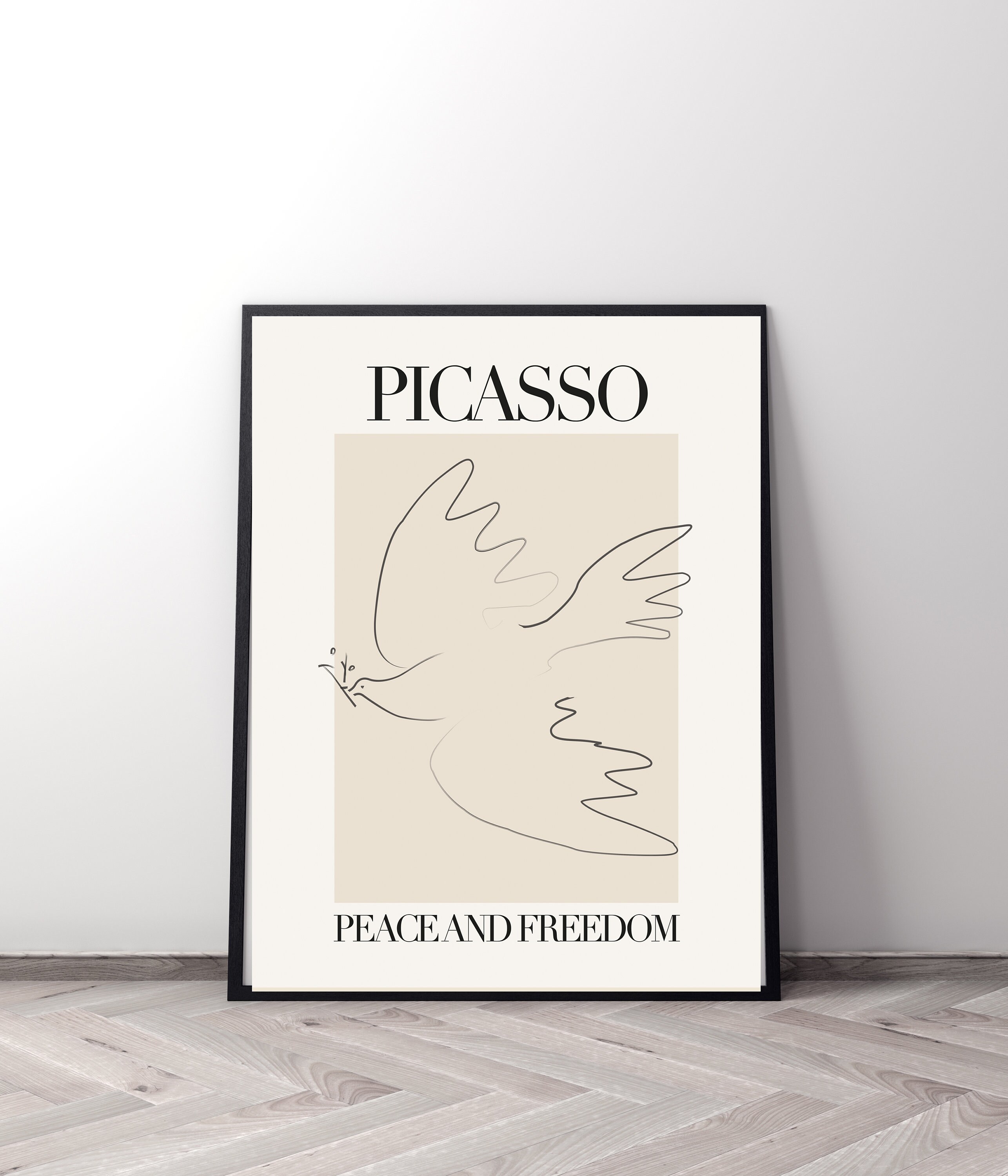 Picasso Peace Dove Art Print, Picasso Poster, Picasso Dove Print, Wall ...