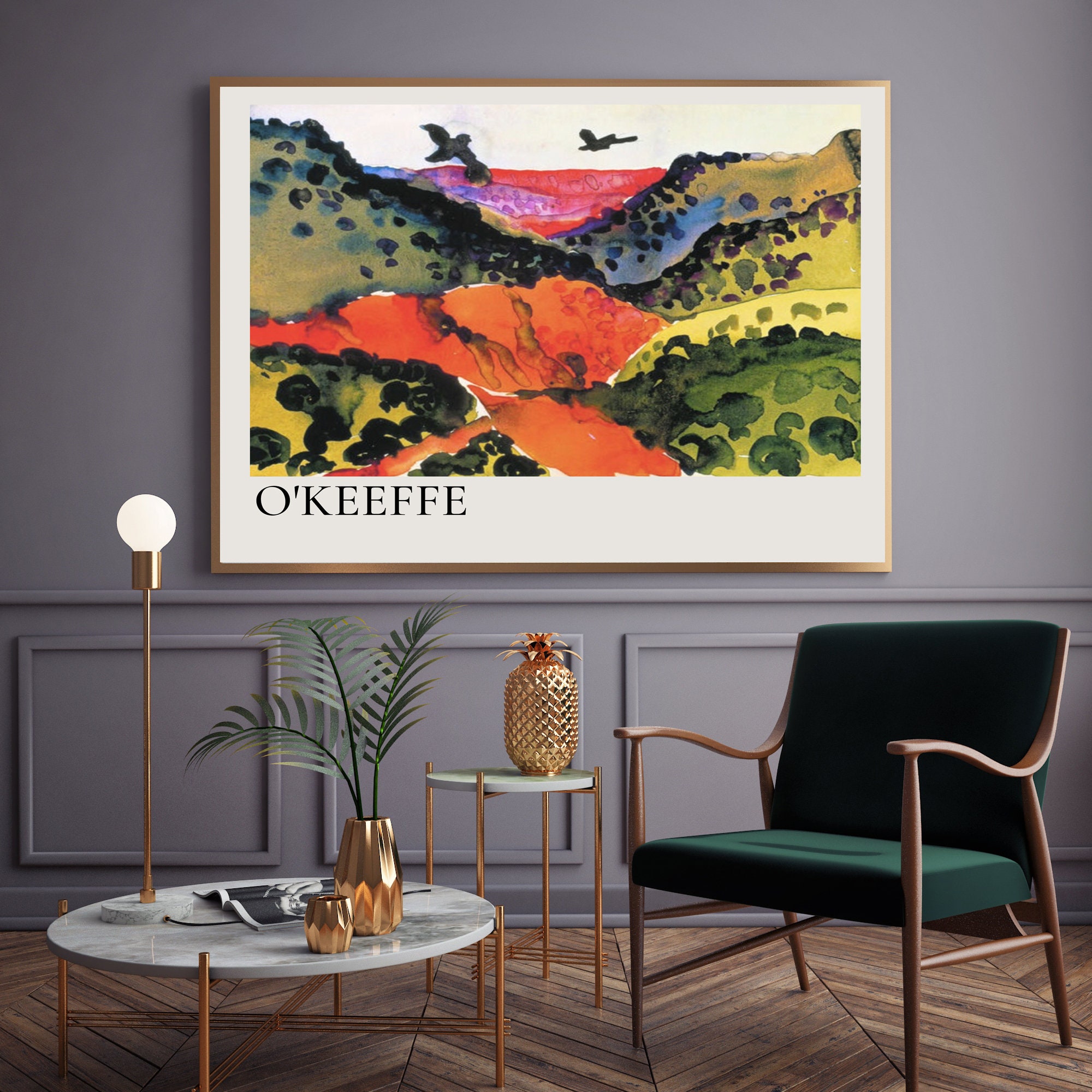 Georgia O'keeffe Wall Art, O'keeffe Prints, O'keeffe Art Print, Georgia ...