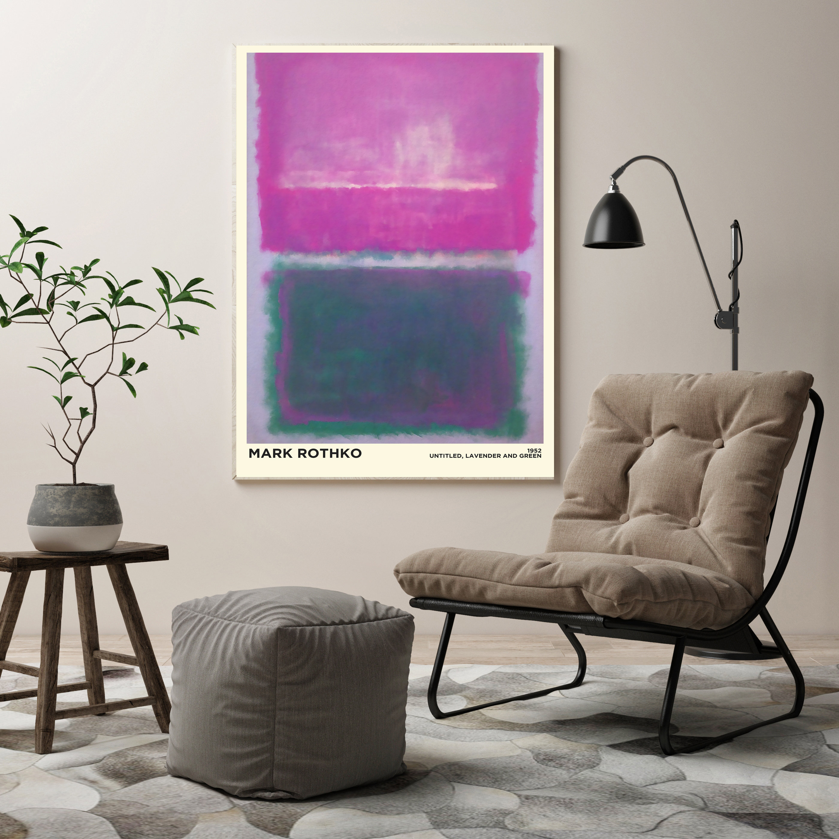 Mark Rothko Purple Art Print Rothko Poster Abstract Print - Etsy