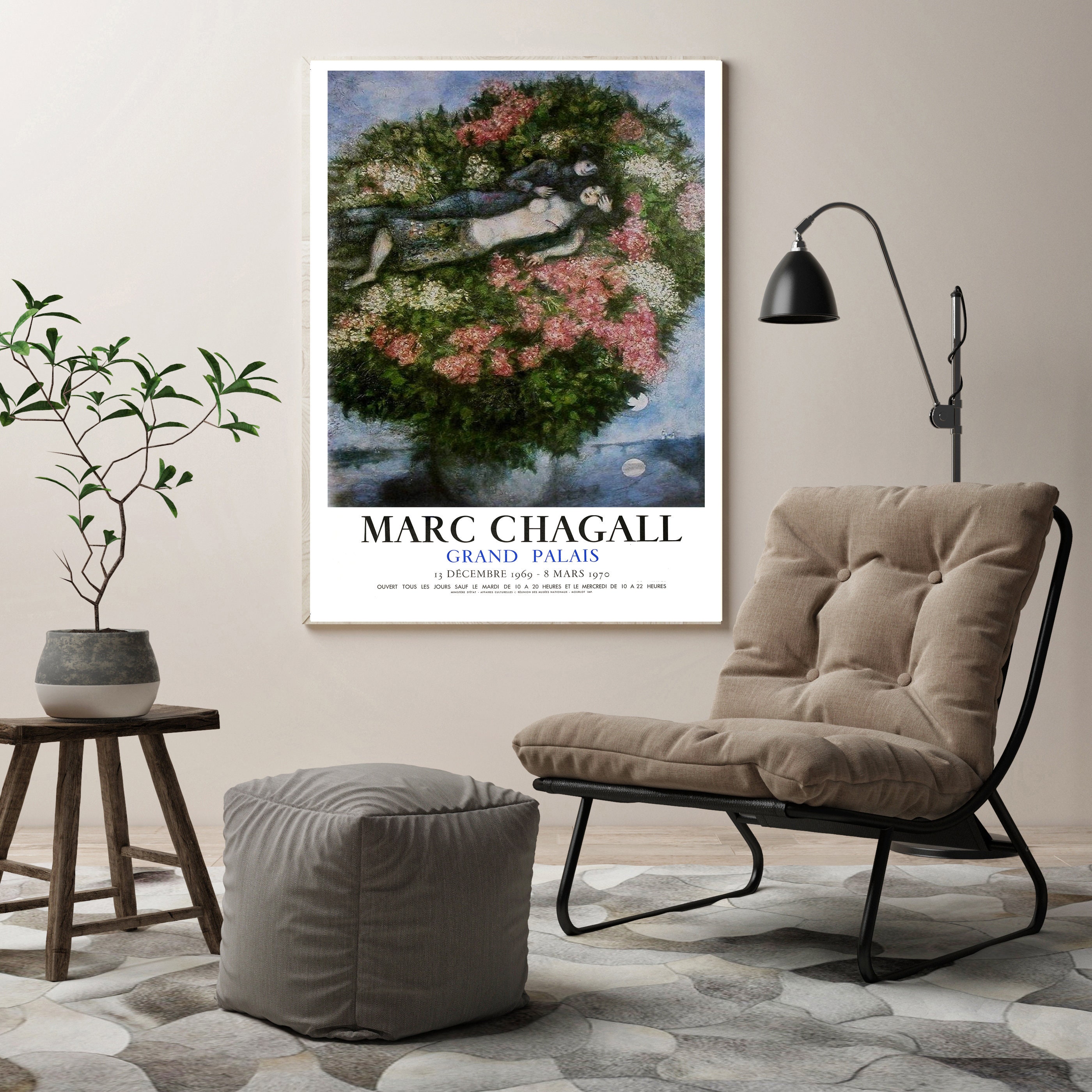 Marc Chagall Art Print Chagall Poster Chagall Paris Print - Etsy