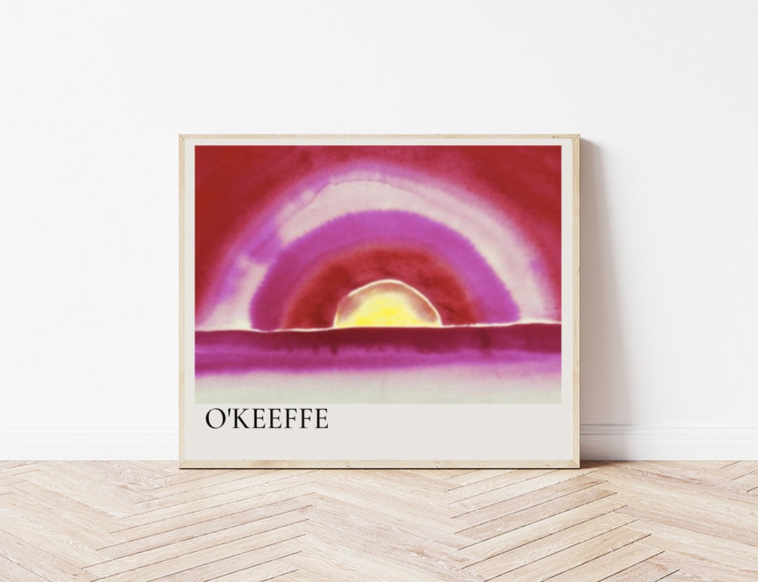 Georgia O'keeffe Wall Art, O'keeffe Prints, O'keeffe Art Print, Georgia ...