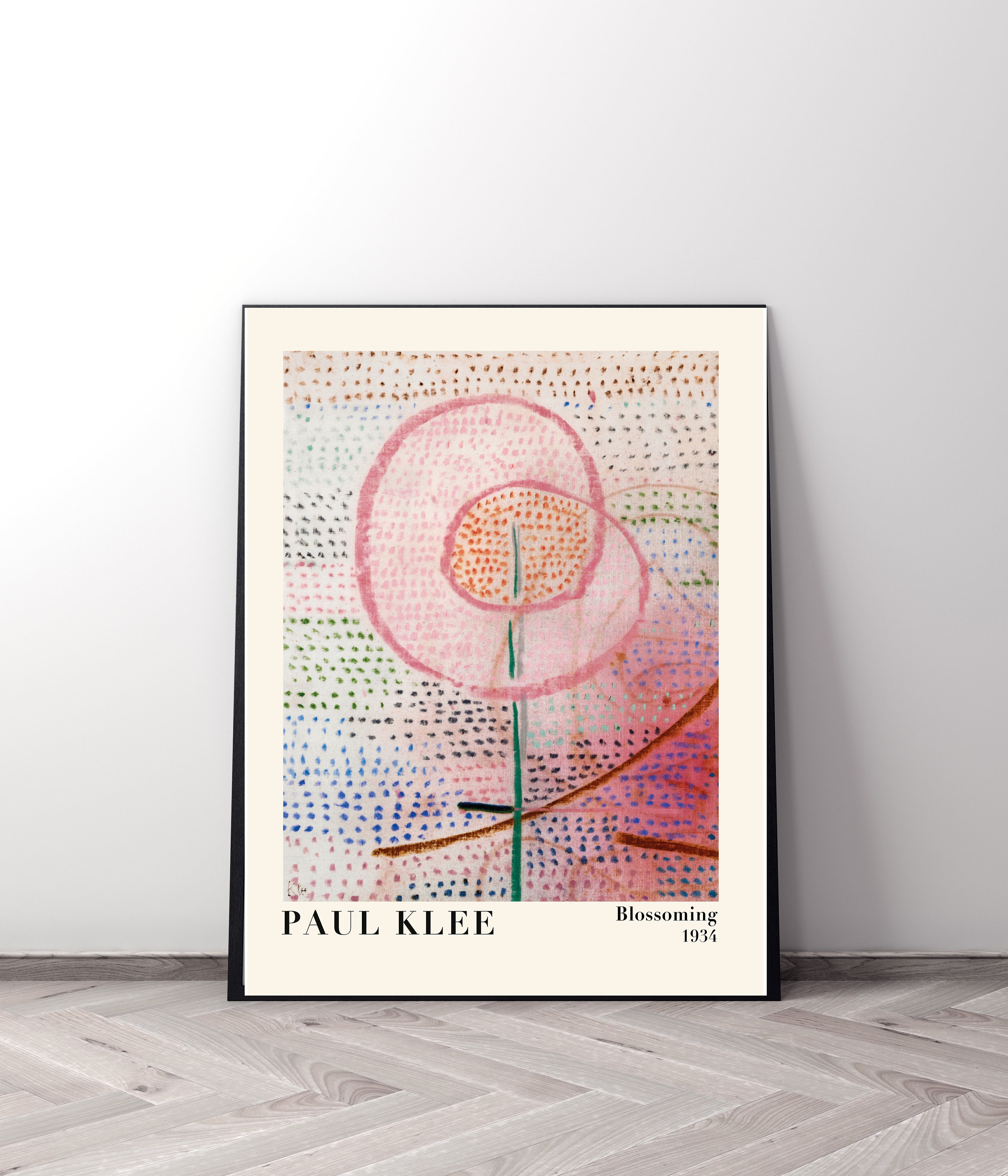 Paul Klee Flower Art Print, Klee Art Print, Flower Art Print, Paul Klee ...