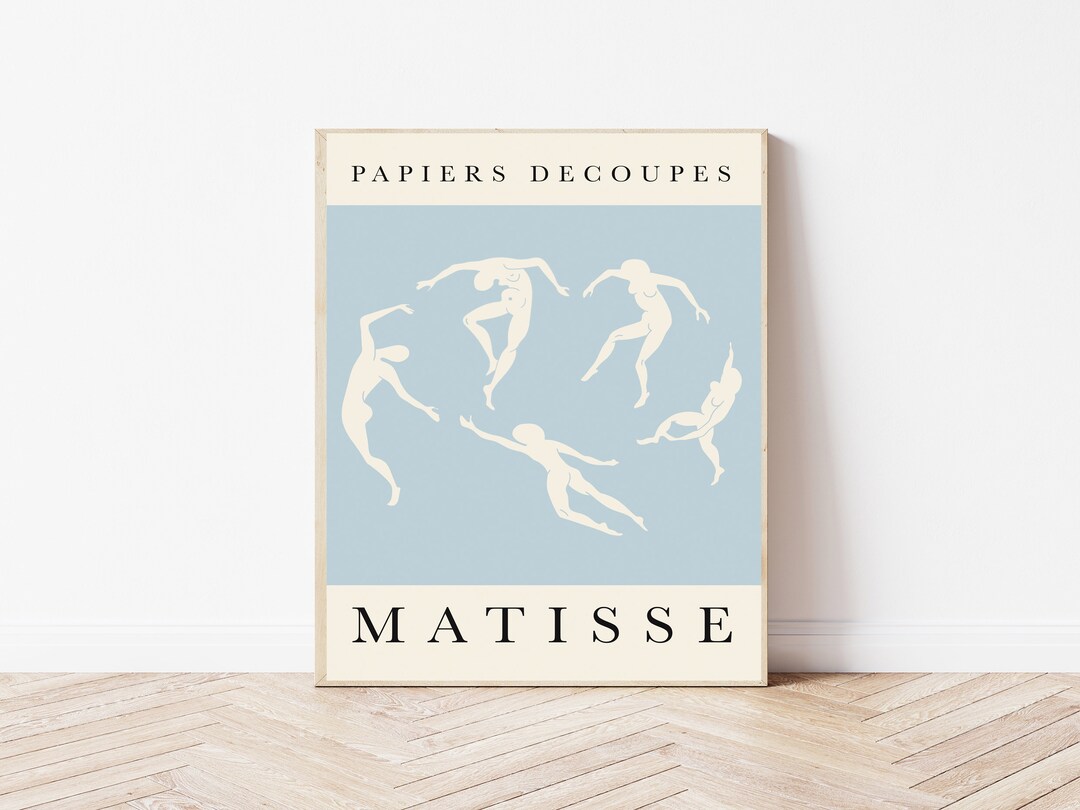Matisse Blue Dancers Art Print, Matisse Poster, Matisse Print, Wall ...