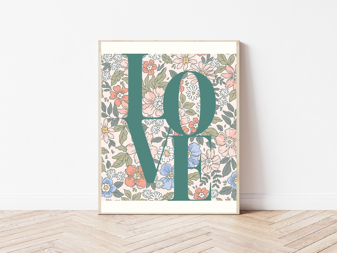 Liberty London Art Print, Botanical Art Print, Flower Art Print ...