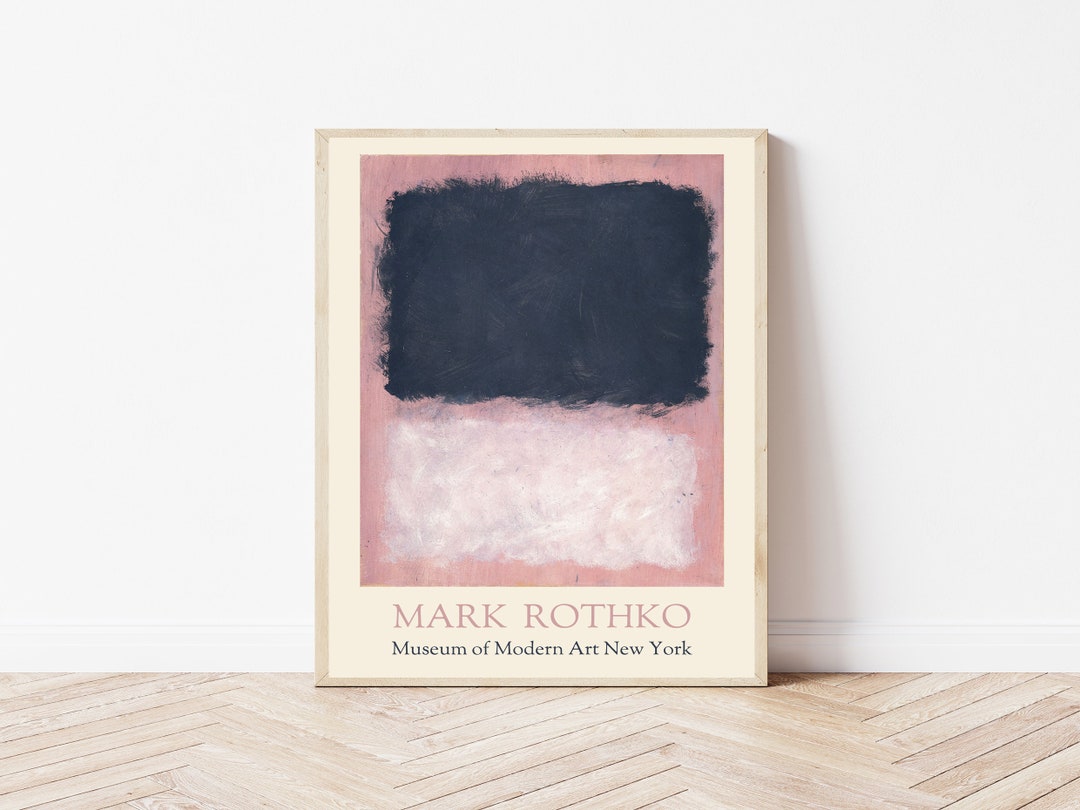 Mark Rothko Art Print, Rothko Poster, Abstract Print, Wall Decor, Wall ...
