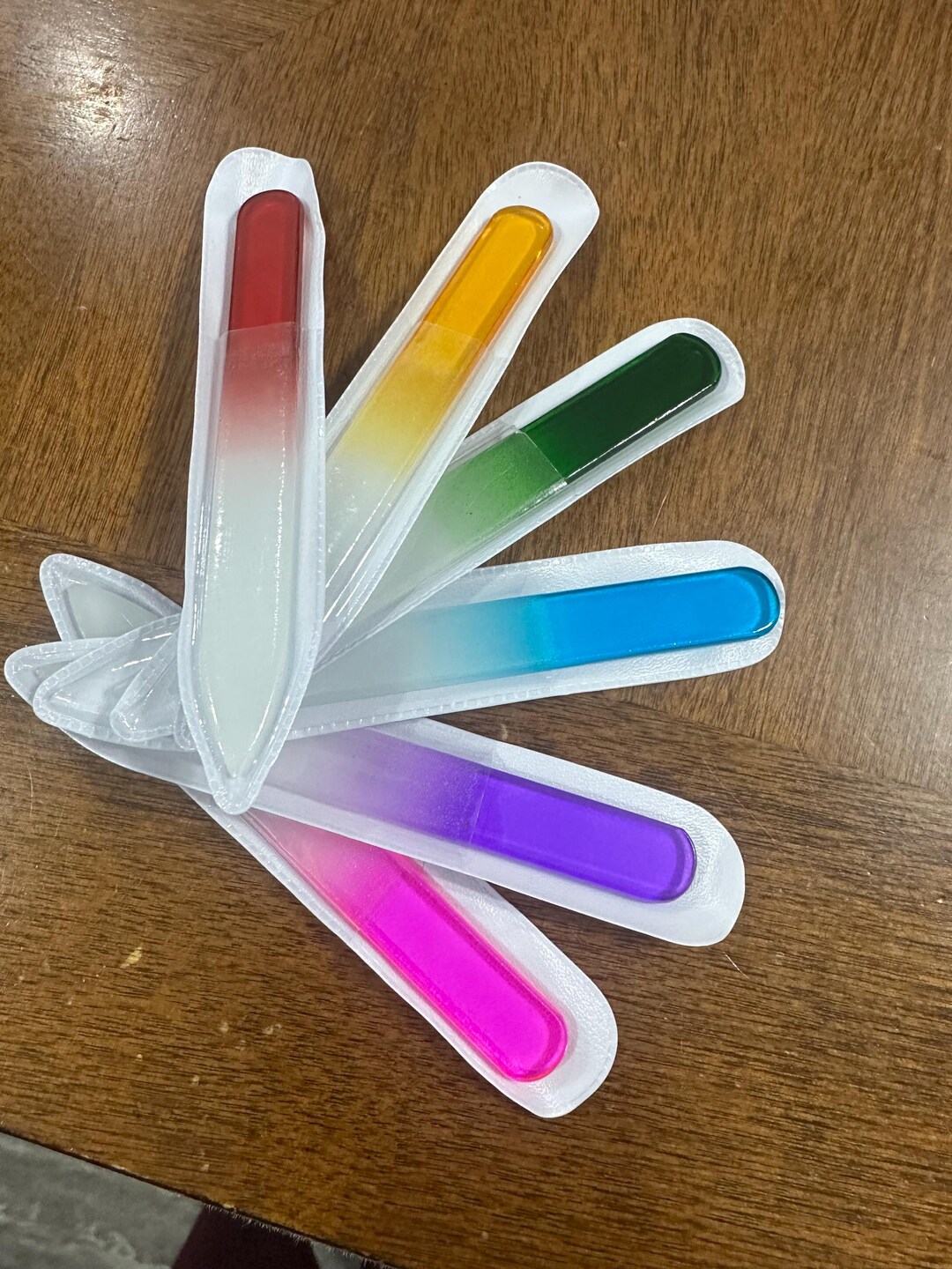 Purse Size Glass Nail Files (6 Colors!) - Etsy