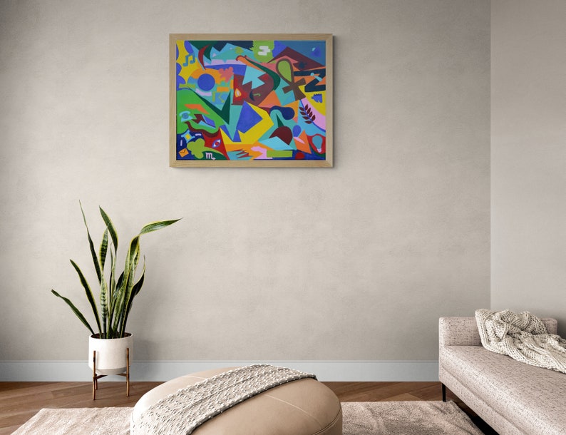 Discover the Vibe abstract Art - Etsy