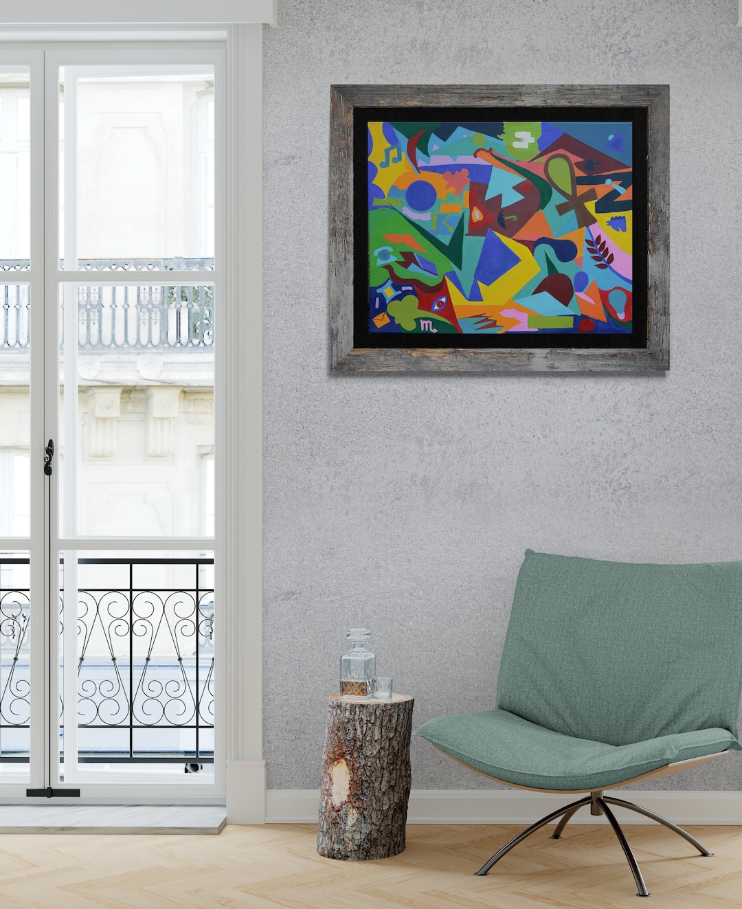 Discover the Vibe abstract Art - Etsy