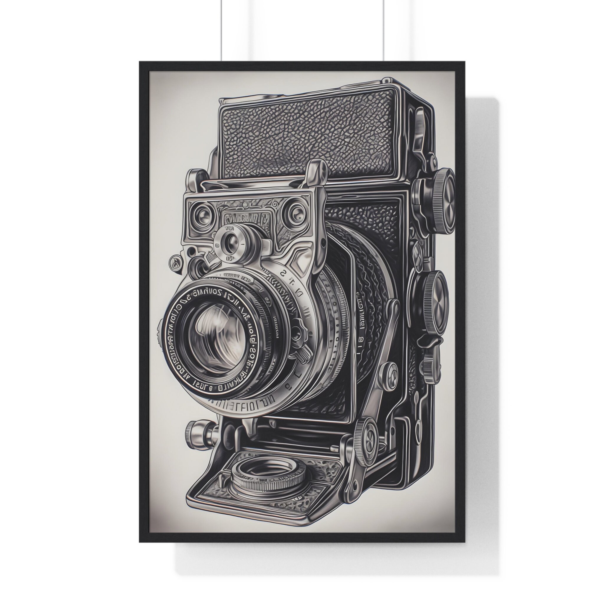 Vintage Camera Drawing