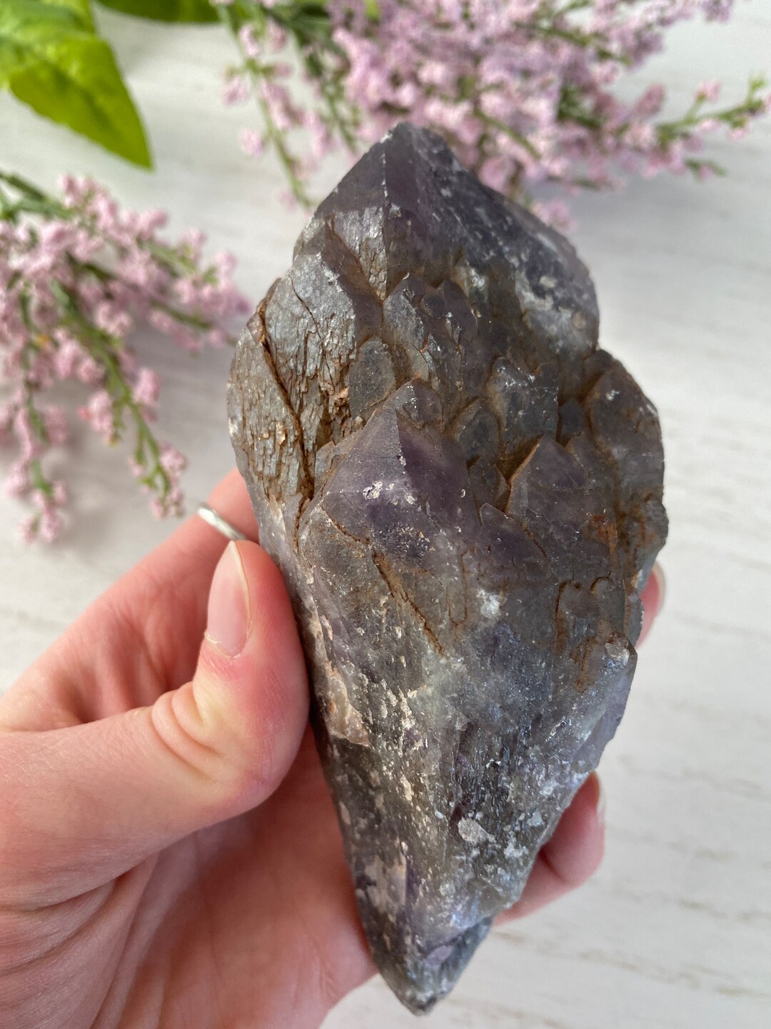 Chevron Amethyst Point - Etsy