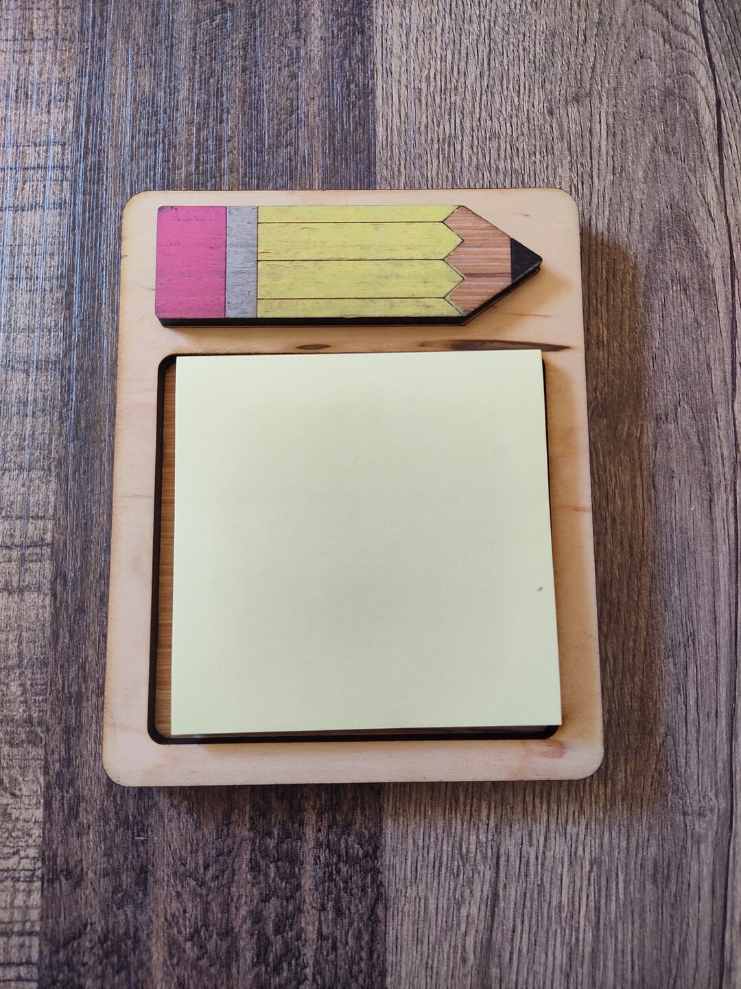3 Sticky Notepad Holder - Etsy