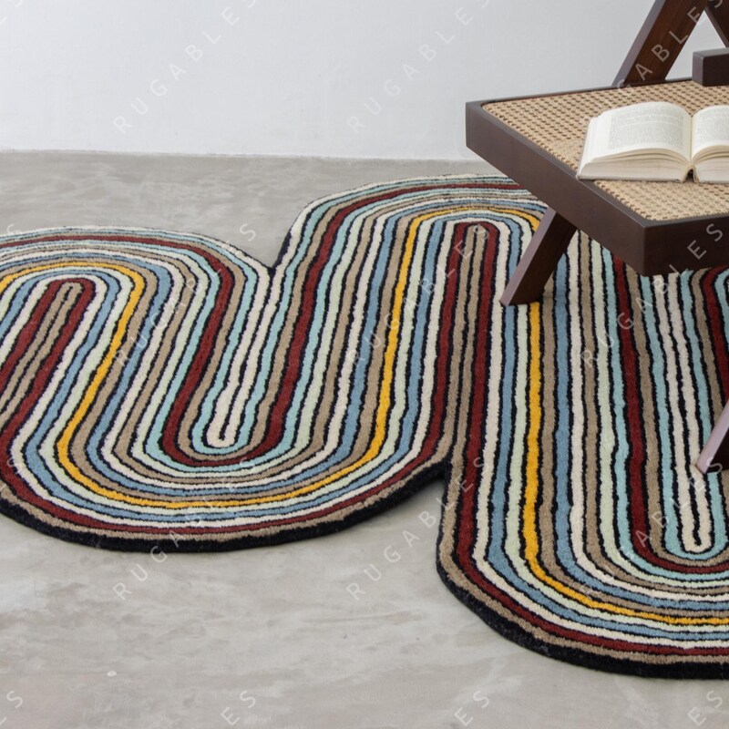 Wavy Rug - Etsy