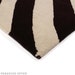 Diagonal Melt Rug Black-beige/yellow, Irregular Shape, Hand-tufted Wool ...