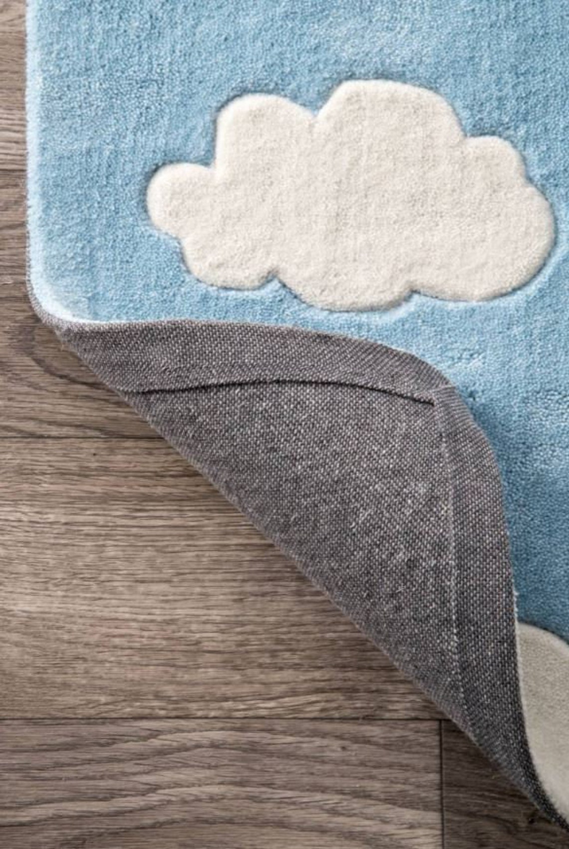 Cloud Baby Blue Modern Hand-tufted 100% Wool Handmade Area Rug - Etsy